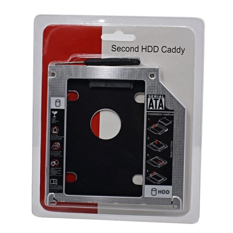 SECOND HARD DISK DRIVE CADDY-SECONDARY CD-ROM STORAGE FOR LAPTOP | Hiforit