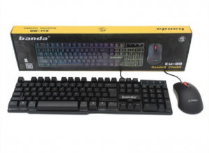 BANDA KM-99 KEYBOARD & MOUSE GAMING COMBO RGB BACKLIGHT | Hiforit