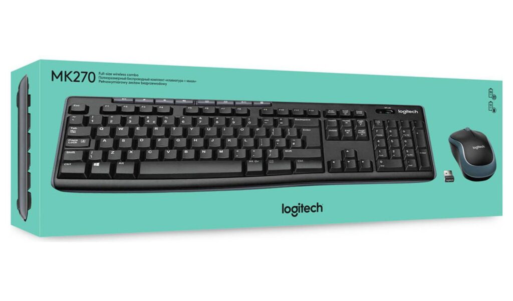 Logitech MK270 Wireless Keyboard and Mouse Combo | Hiforit